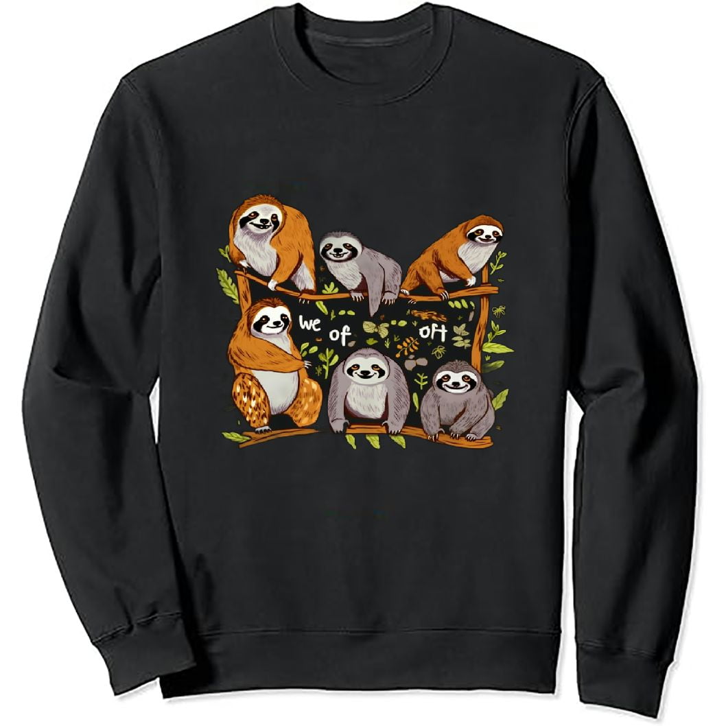 FLORID Kids Youth Boys Sloth Animal Design Themed - Types of Sloths ...
