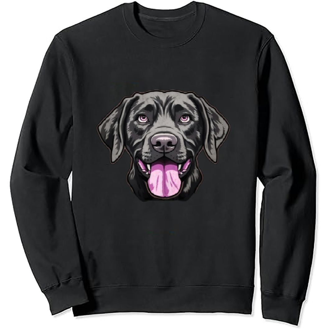 FLORID Labrador Retriever Lover Black Lab Gift design Sweatshirt Black ...