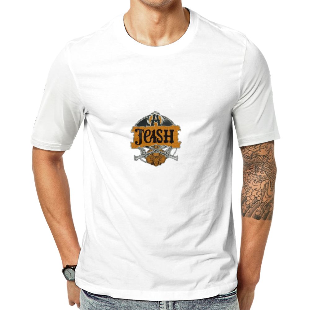 FLORID Men's Jesus Rocks Chris White T Shirt Boys Short Sleeve Standard ...