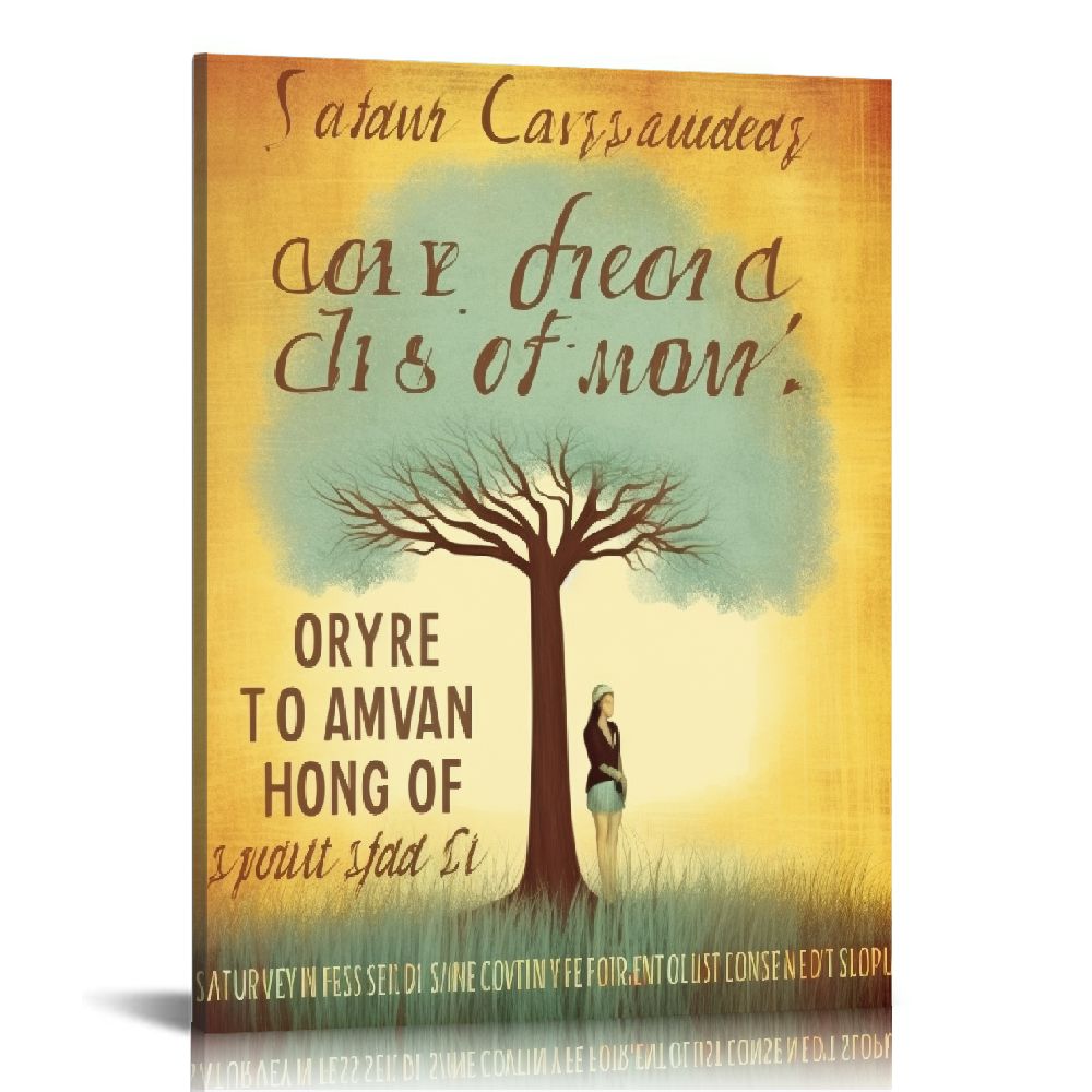 FLORID Pay It Forward - Inspirational Wall Decor, Vintage Landscape ...