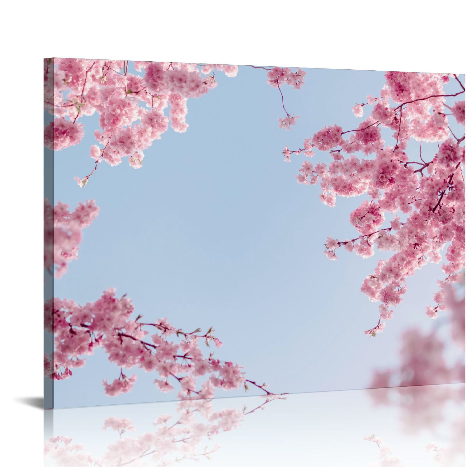 FLORID Sakura Wall Art For Living Room, Banksy Style Wall Art, Abstract ...