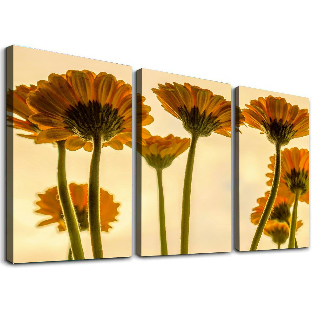 FLORID Sunflowers Wall Art For Living Room, Banksy Style Wall Art ...