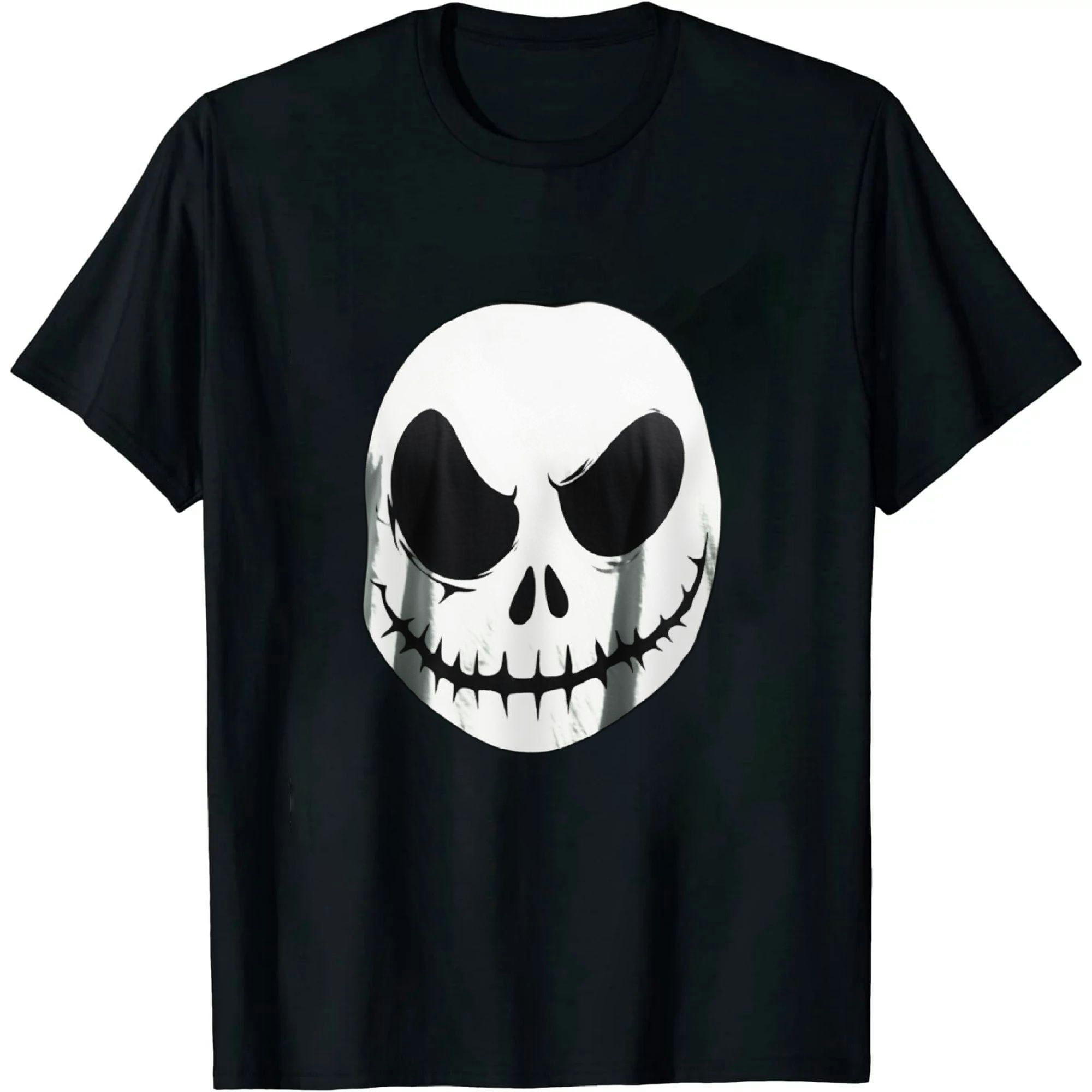 FLORID The Nightmare Before Christmas Jack Skellington Face T-Shirt ...