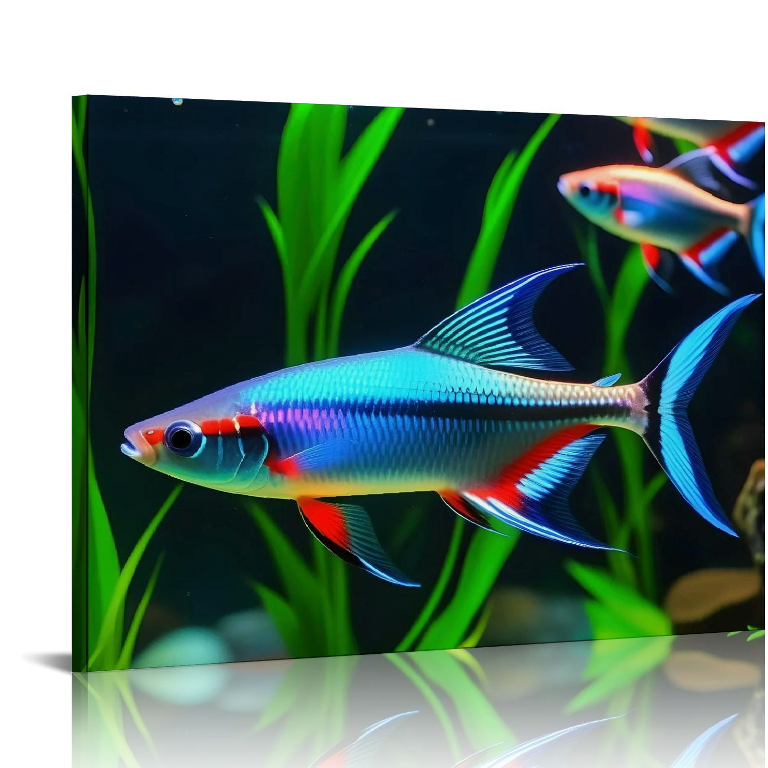 FLORID Tropical Fish Artwork Paintings Print on Canvas Wall Art for ...