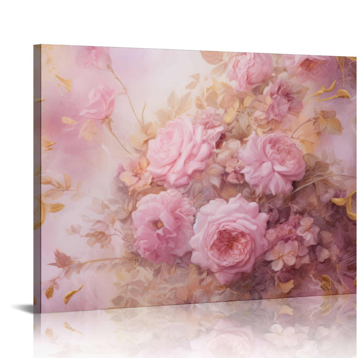 FLORID Wall Art 20x16 in / 16x12 in Roses Oil Painting Wall Art For ...