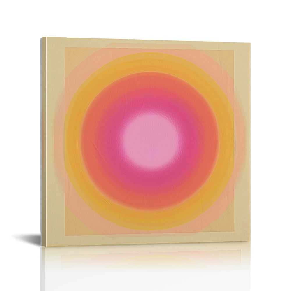 FLORID Wall Decor Art Square 16x16in Colorful Gradient Aura Angel ...