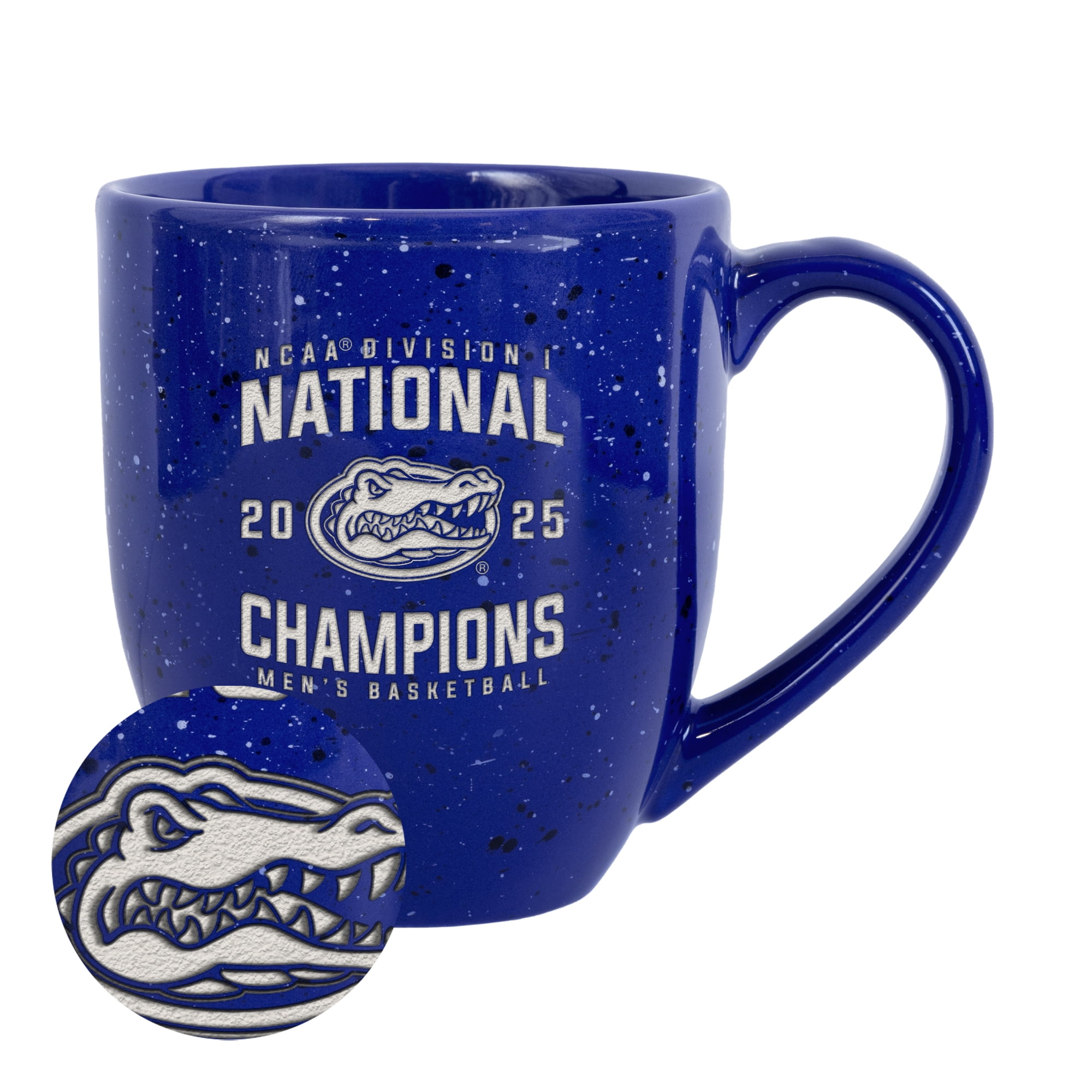 FLORIDA 2025 NCAA MEN'S BASKETBALL NATIONAL CHAMPIONS 16-OZ LASER ...