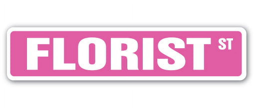 FLORIST Street Sign flowers plants flower shop roses | Indoor/Outdoor ...