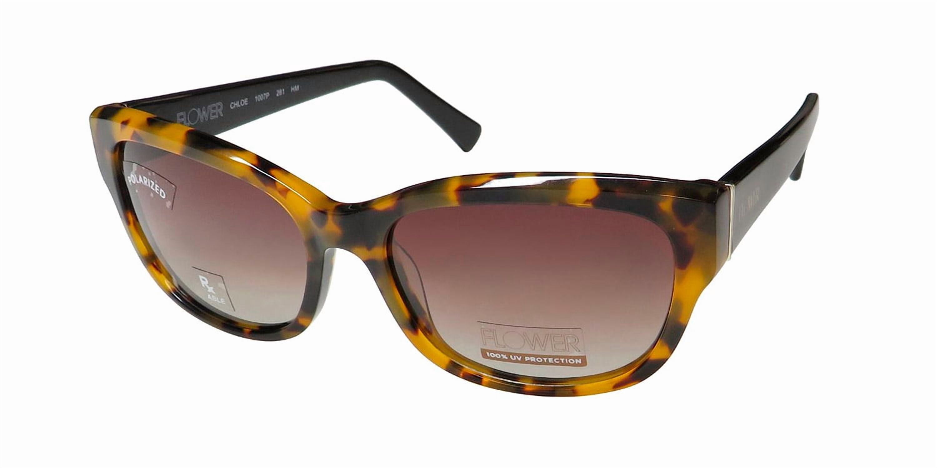 FLOWER 1007P CHLOE POLARIZED CAT EYE SUNGLASSES PREMIUM POLARIZED ...