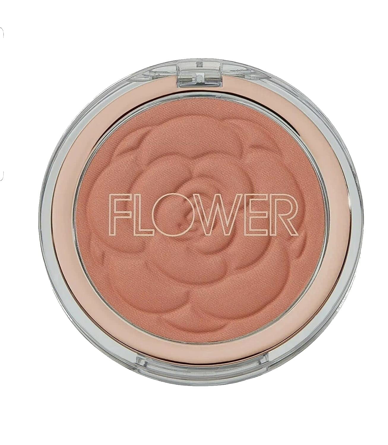 FLOWER Beauty Powder Blush, Spiced Petal, Satin Finish, Rosy Cheeks and ...