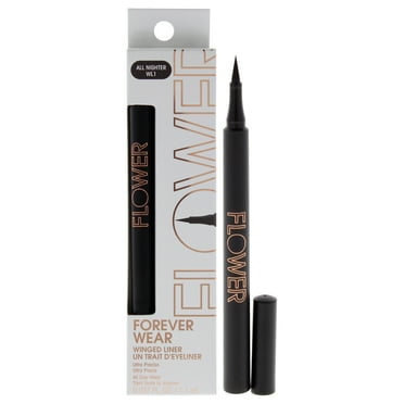 Flower Forever Wear Long-lasting Onyx Eyeliner, Precision Tip, Built-in ...