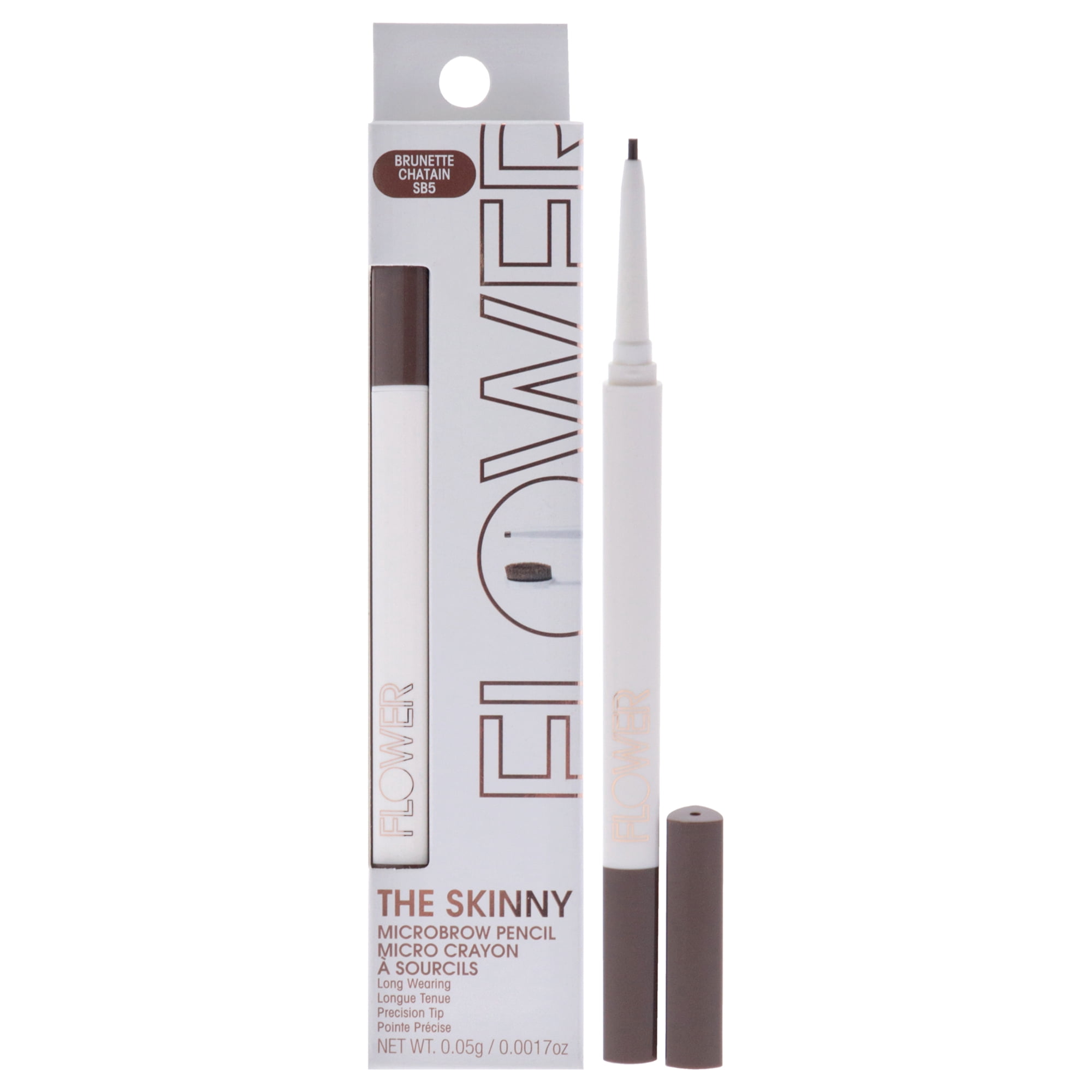 Flower Beauty The Skinny Microbrow Pencil - SB5 Brunette , 0.0017 oz ...