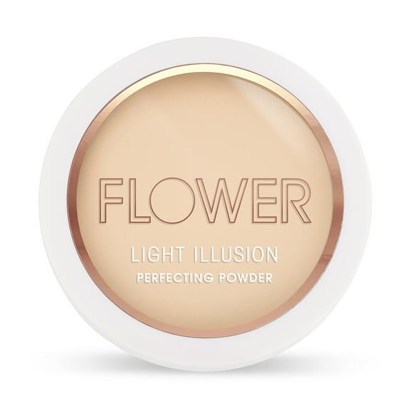 FLOWER Beauty Light Illusion Pressed Perfecting Powder - Beige ...
