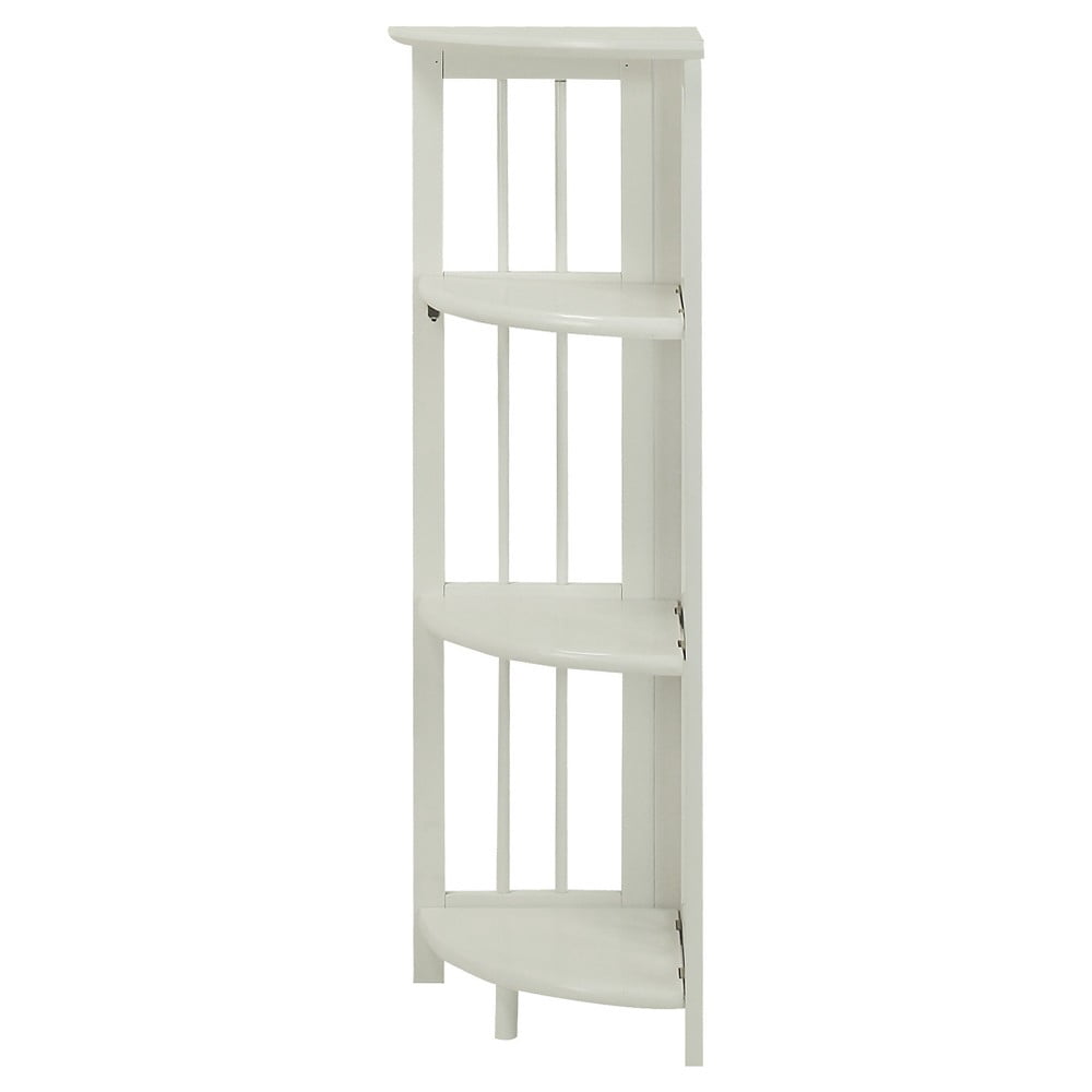 FLOWERBIUOOM 38” Folding 4 Tier Corner Shelf - - Walmart.com