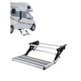 FLROHA 19.72" RV Step Stool, RV Camper Steps Compact One-Hand Expand or ...