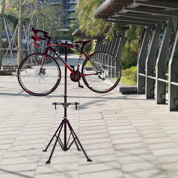 "ZENSTYLE Pro Steel Bicycle Repair Stand, 42.5-74"" Adjustable, Bike ...