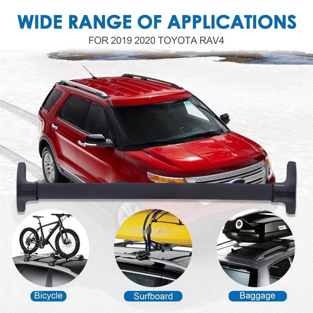 FLROHA Car Rooftop Cargo Carrier Heavy-Duty Top Carrier Cargo Roof Rack ...