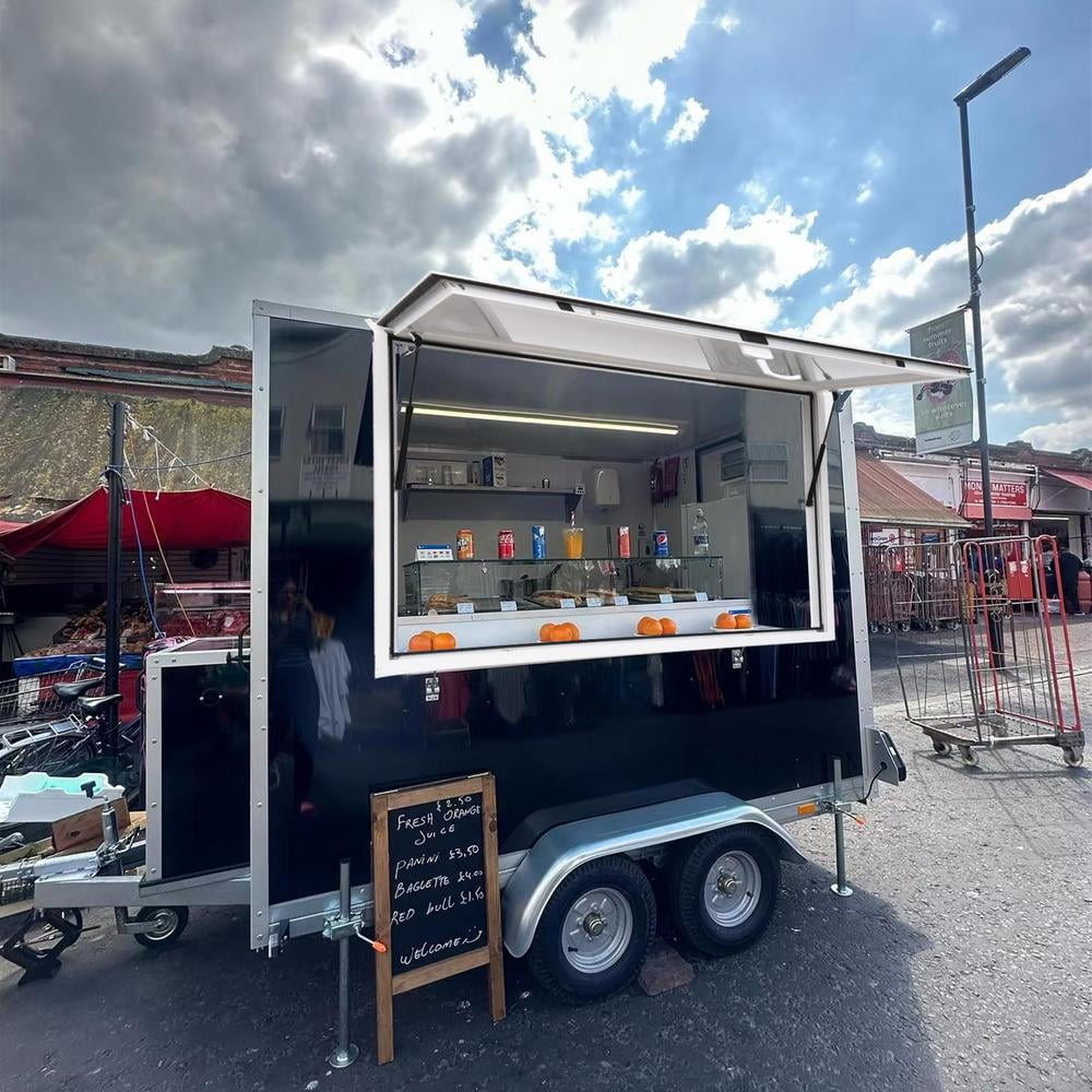 FLROHA Concession Window, 35 x 60 inch, Aluminum Alloy Food Truck ...