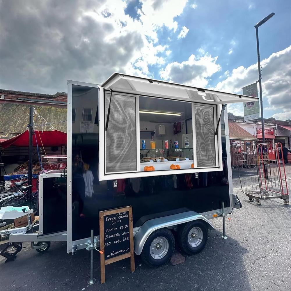 FLROHA Concession Window, 36 x 36 inch, Aluminum Alloy Food Truck ...