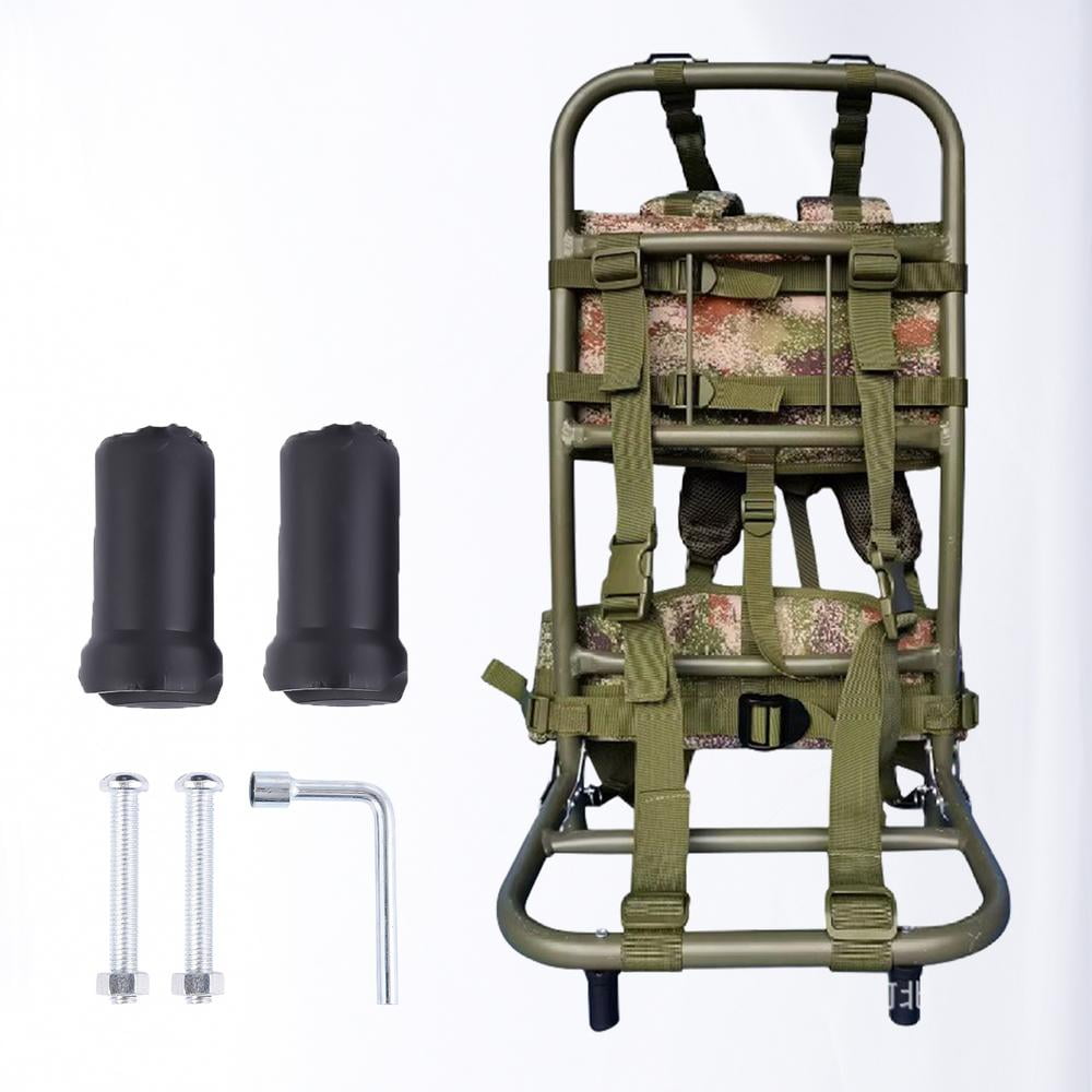 FLROHA External Frame Hiking Backpacks Foldable Hunting Pack Frame ...