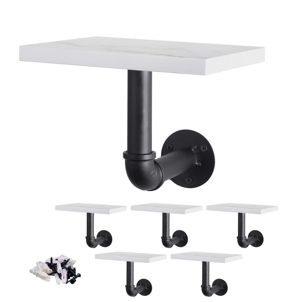 FLROHA Wall Mounted Floating Shelves Bedroom Wall Mounted Floating ...