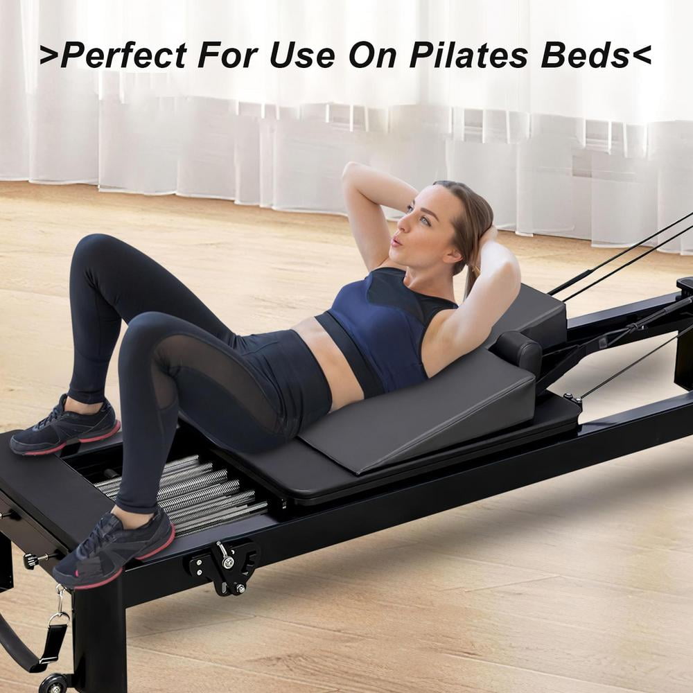 FLROHA Large Upholstered Wedge for Pilates Reformer Machine, Fitness ...