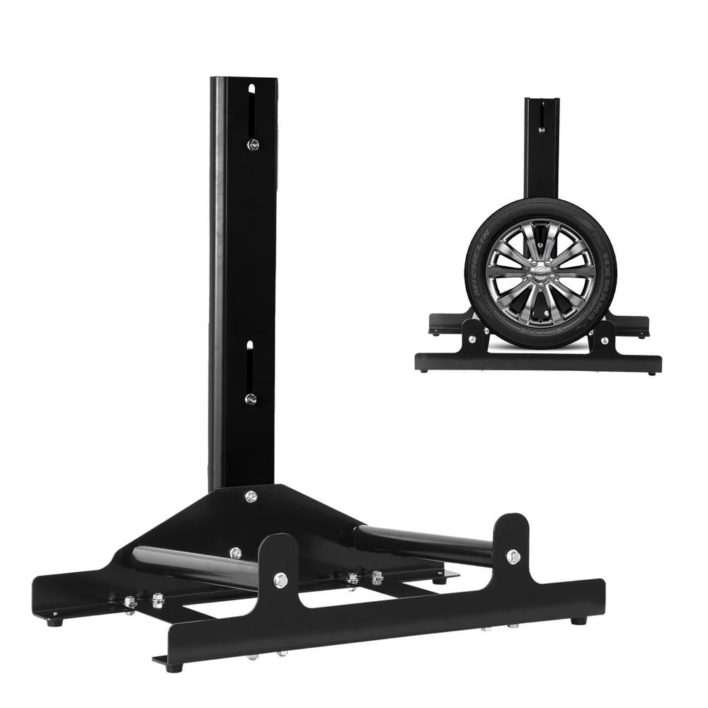 FLROHA Rolling Wheel Detailing Stand Car Wash & Detailing Wheel Clean ...