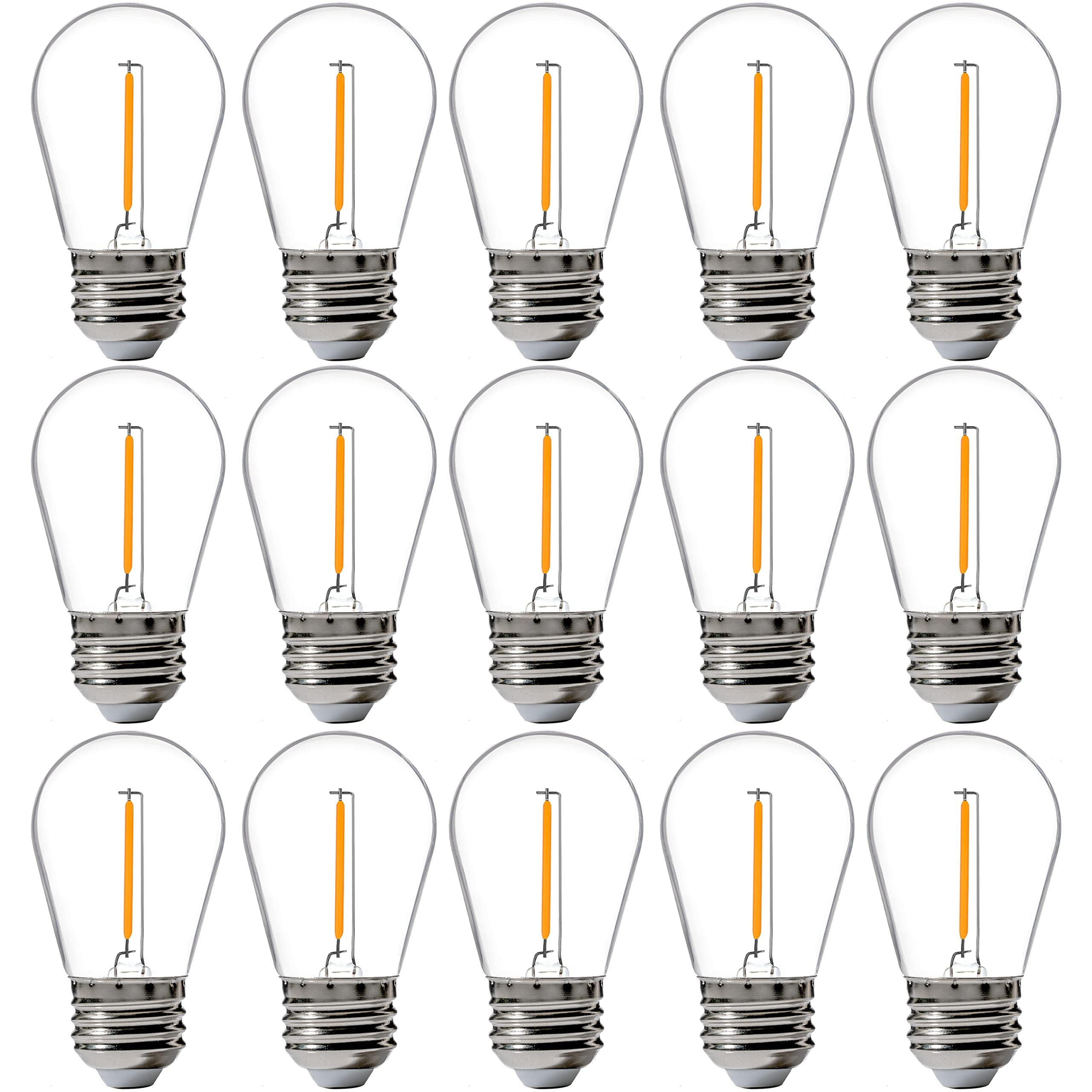 FLSNT Replacement Bulbs for String Light Outdoor LED, Hanging Light ...