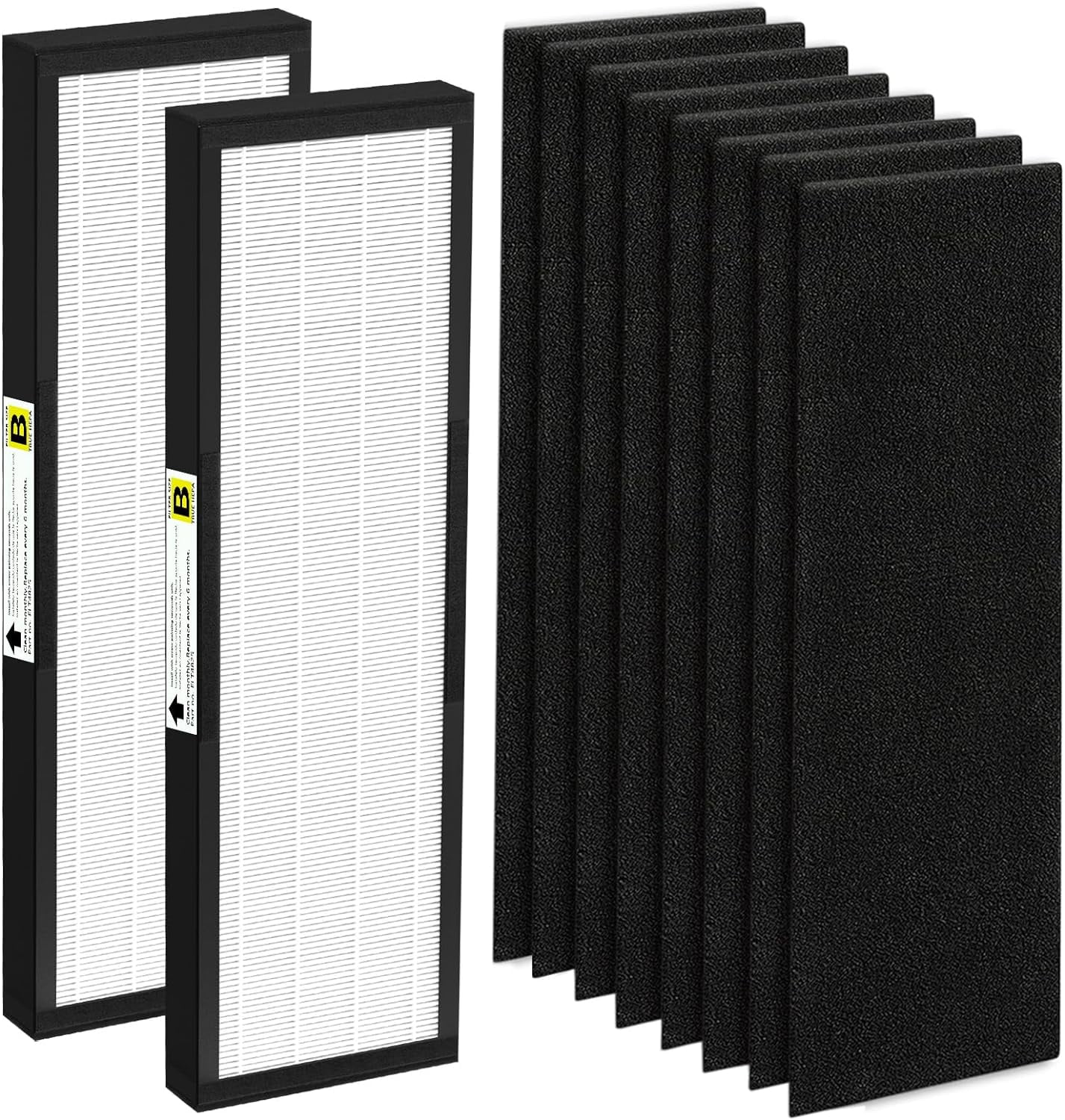 FLT4825 HEPA Filter B Replacement Compatible with AC4825 AC4300 AC4800 ...