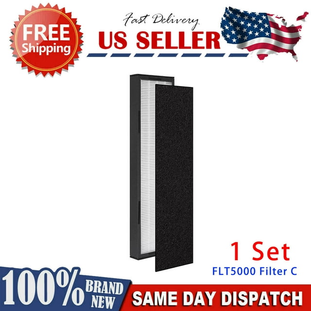FLT5000 Filter C True HEPA Replacement Filter, Compatible with ...