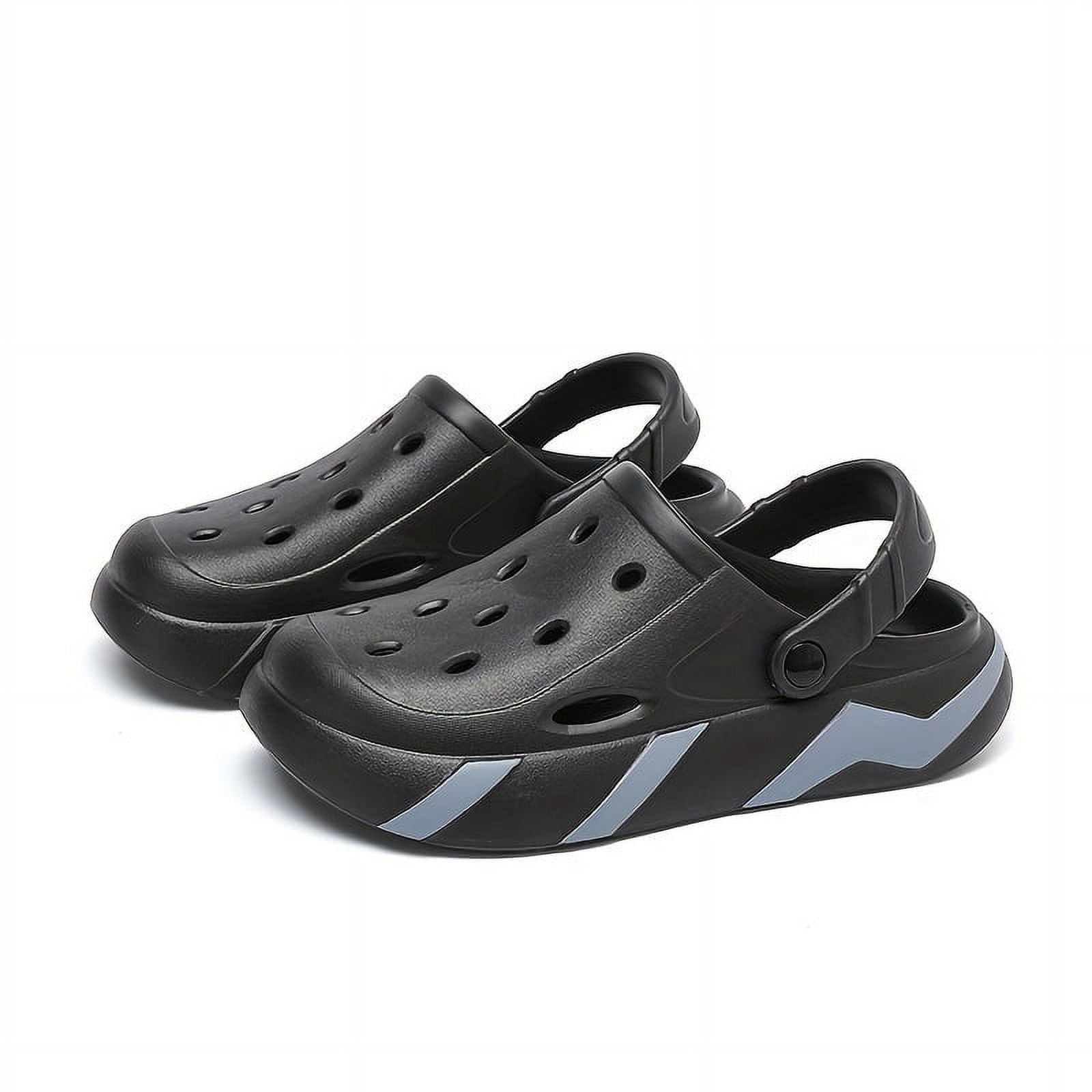 FLTHDD Women‘s Colorblock EVA Clogs Soft Sole Platform Slip On Two-way ...