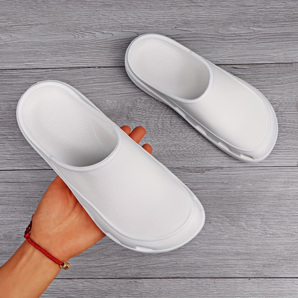 FLTHDD Women‘s Solid Color EVA Clogs Platform Soft Sole Closed Toe ...