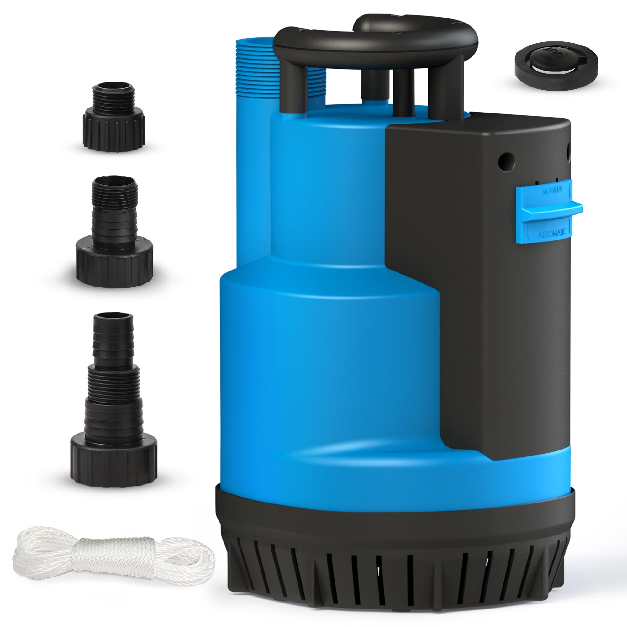 FLUENTPOWER 3/4HP 3100GPH Submersible Sump Pump Utility Water Pump ...