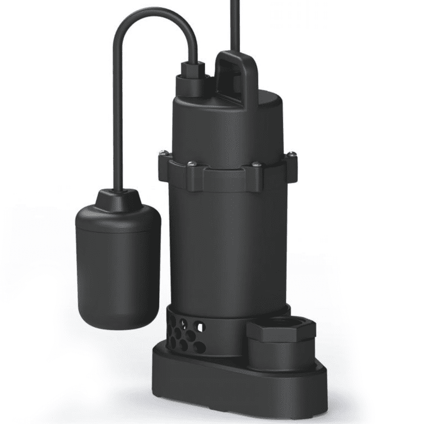 FLUENTPOWER Sump Pump 3/4HP 3500GPH Submersible Water Pump with Float ...