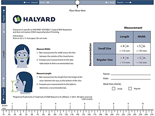 FLUIDSHIELD N95 Respirators, ASTM Level 3 Face Mask, Regular Size ...