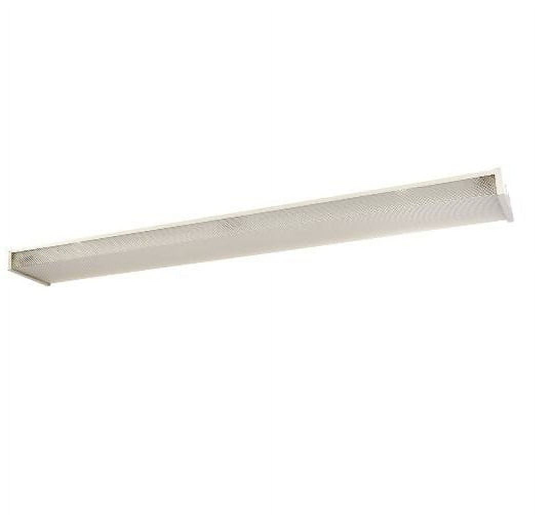 FLUORESCENT WRAP AROUND LIGHT FIXTURE, USES TWO 32 OR 40 WATT LAMPS, 49 ...