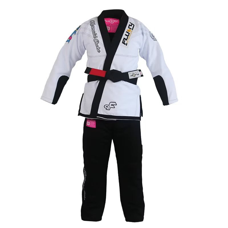 FLUORY Adult All Around Brazilian Jiu Jitsu BJJ Gi no Belt Beauty Fish ...