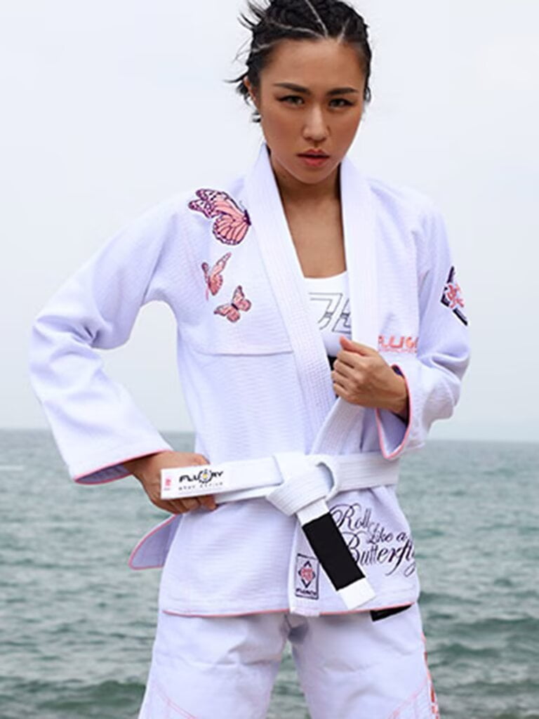 FLUORY Brazilian Jiu-jitsu Belt Professional Jiu-jitsu Suit Judo Belt ...