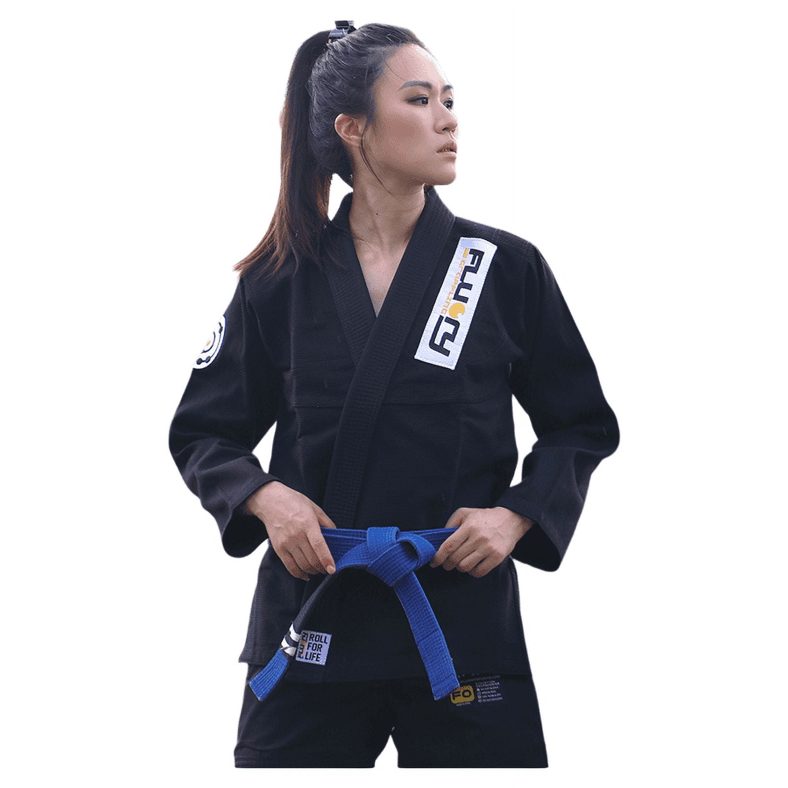 FLUORY Brazilian Jiu-jitsu Belt Professional Jiu-jitsu Suit Judo for ...