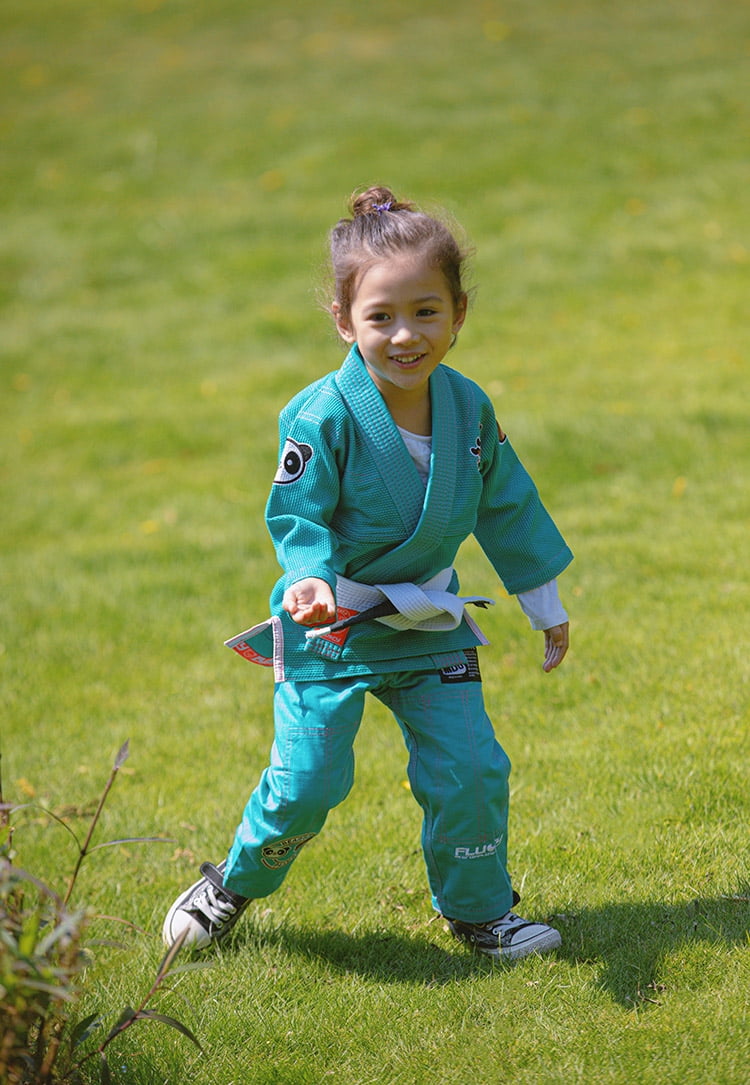 FLUORY Kids Youth Childrens All Around Brazilian Jiu Jitsu BJJ Gi ...