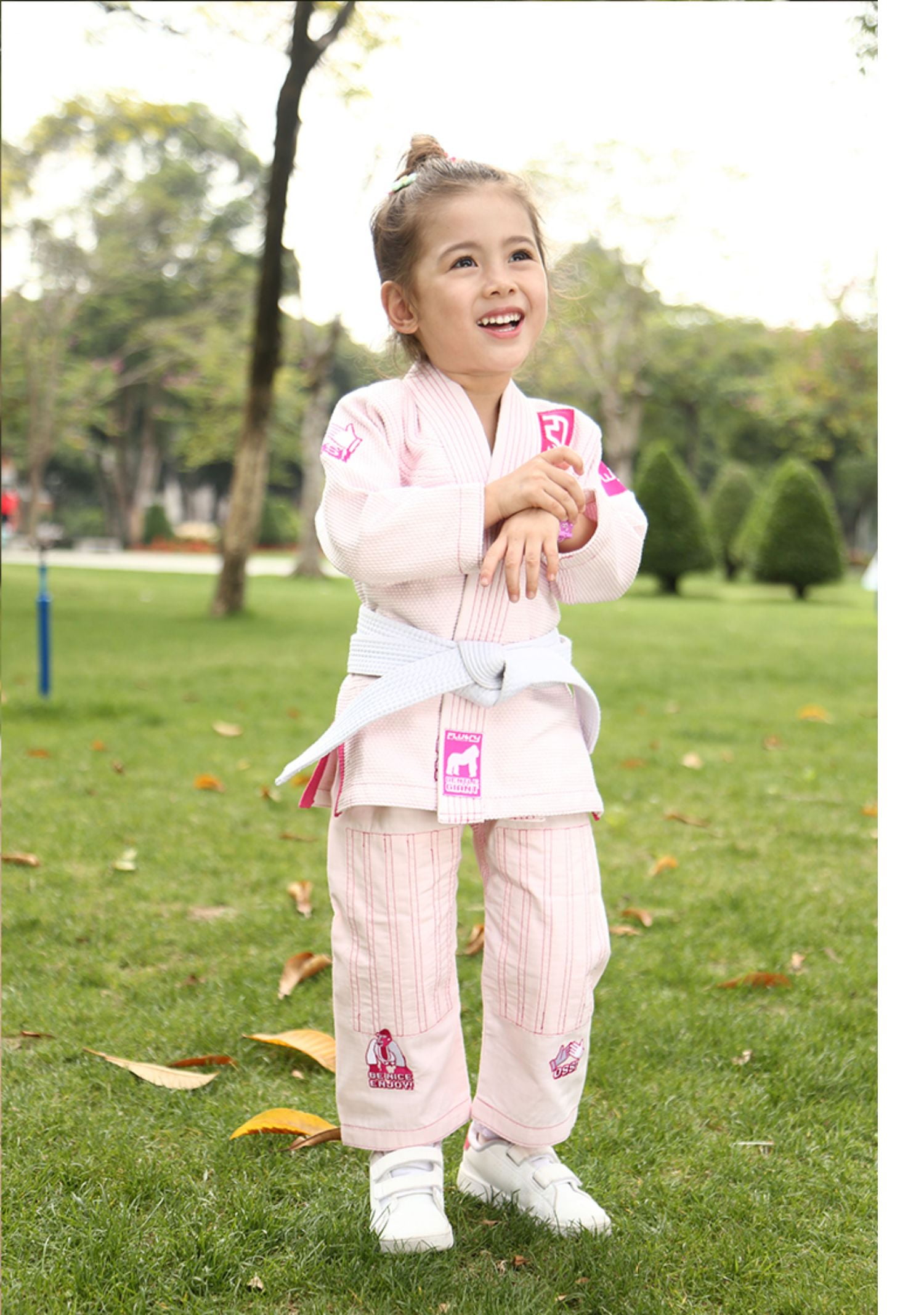 FLUORY Kids Youth Childrens All Around Brazilian Jiu Jitsu BJJ Gi ...