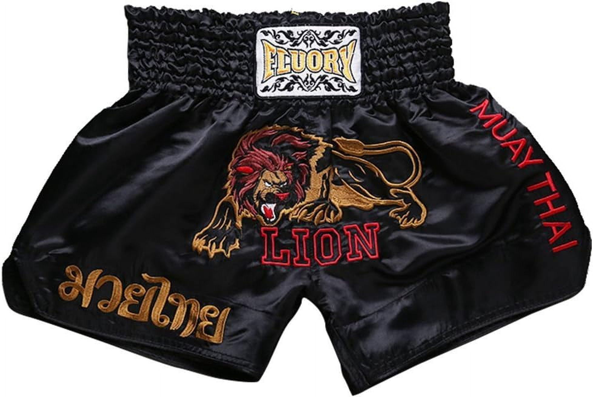 FLUORY Muay Thai Fight Shorts,MMA Shorts Clothing Training Cage ...