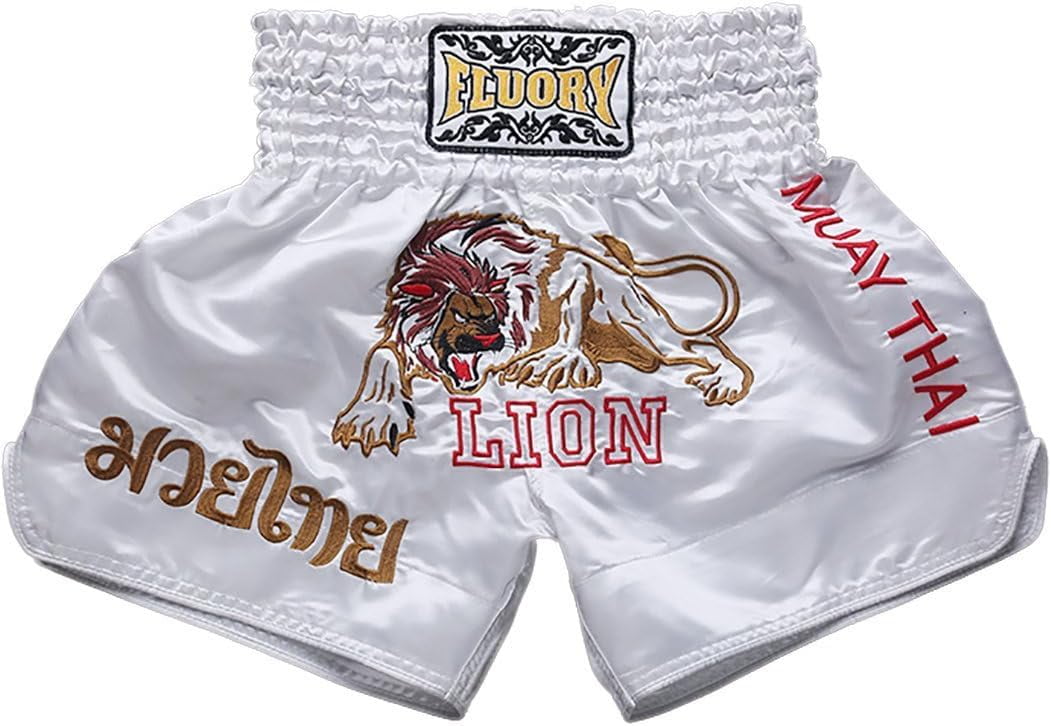 FLUORY Muay Thai Fight Shorts,MMA Shorts Clothing Training Cage ...