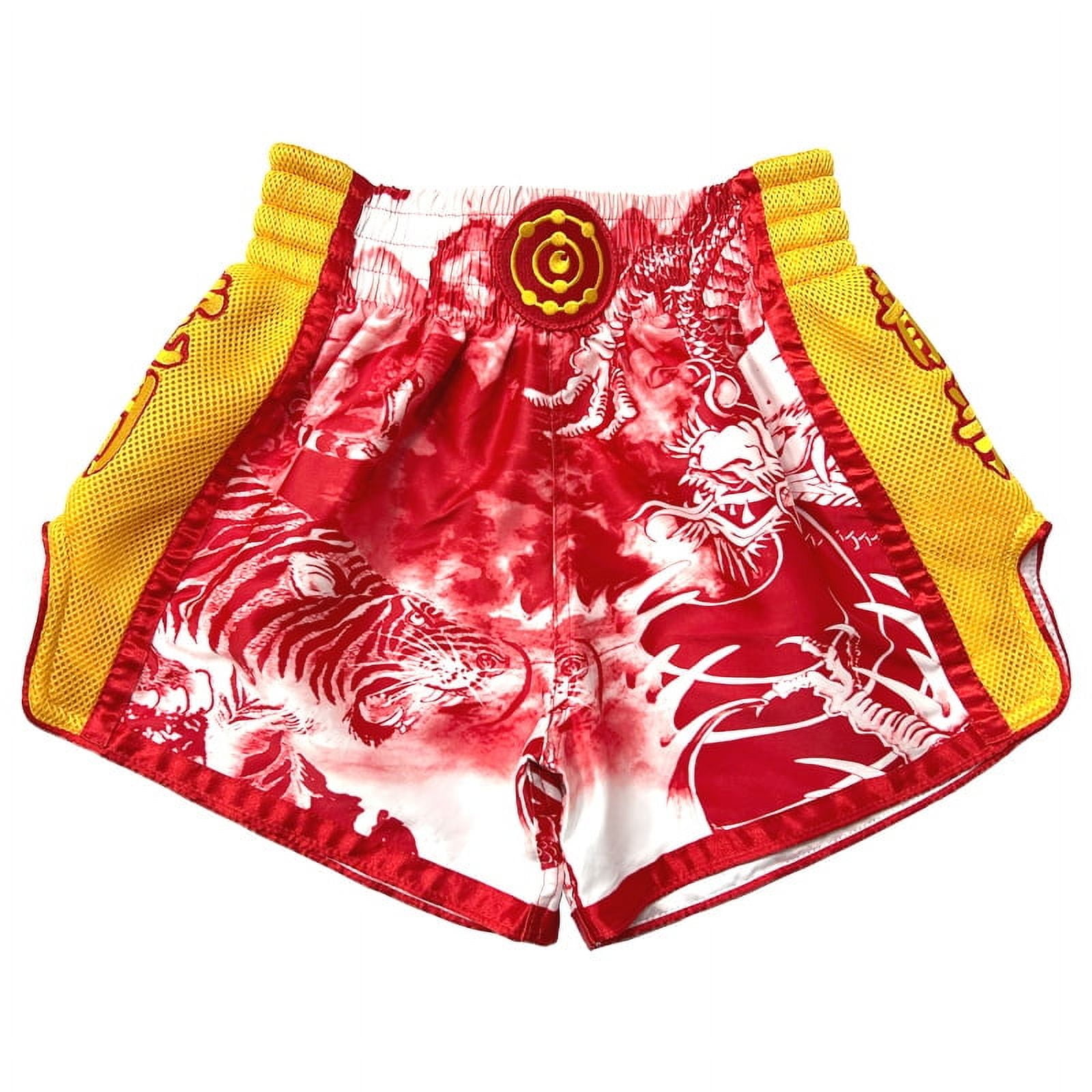 FLUORY Muay Thai Shorts Boxing Shorts Print Free Combat Mixed Martial ...