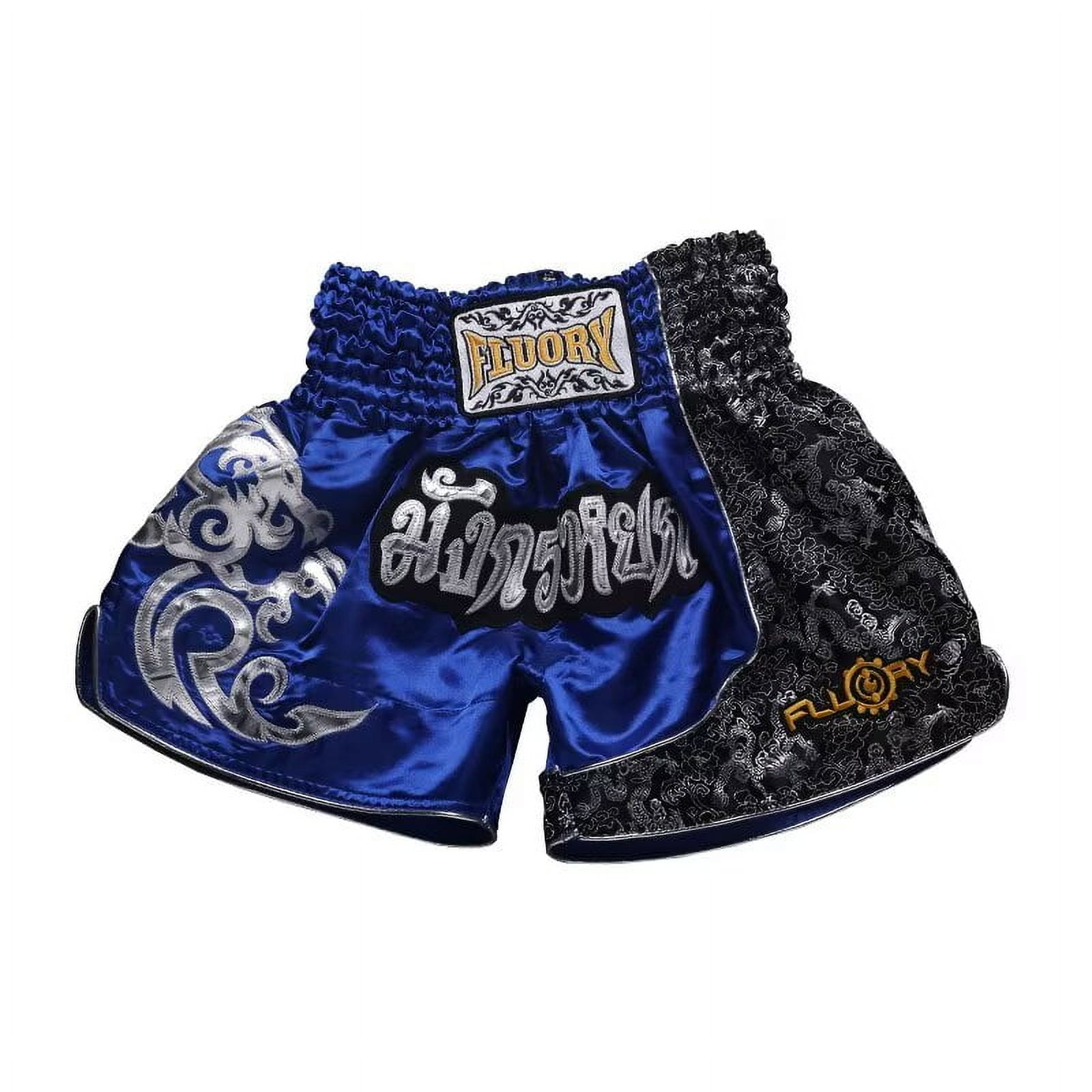 FLUORY Muay Thai Shorts Free Combat Mixed Martial Arts Boxing Training ...