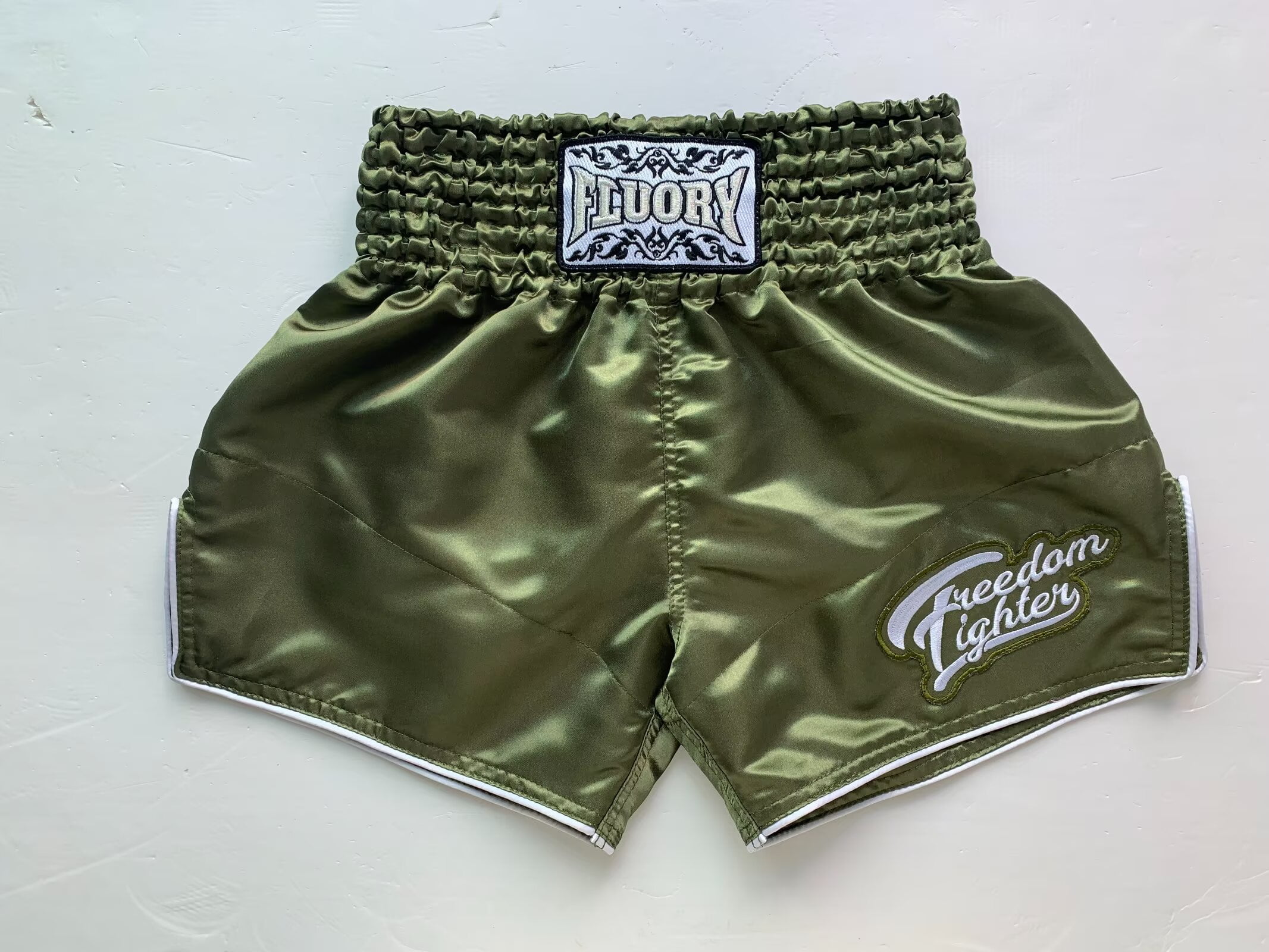 FLUORY Muay Thai Shorts Free Combat Mixed Martial Arts Boxing Training ...