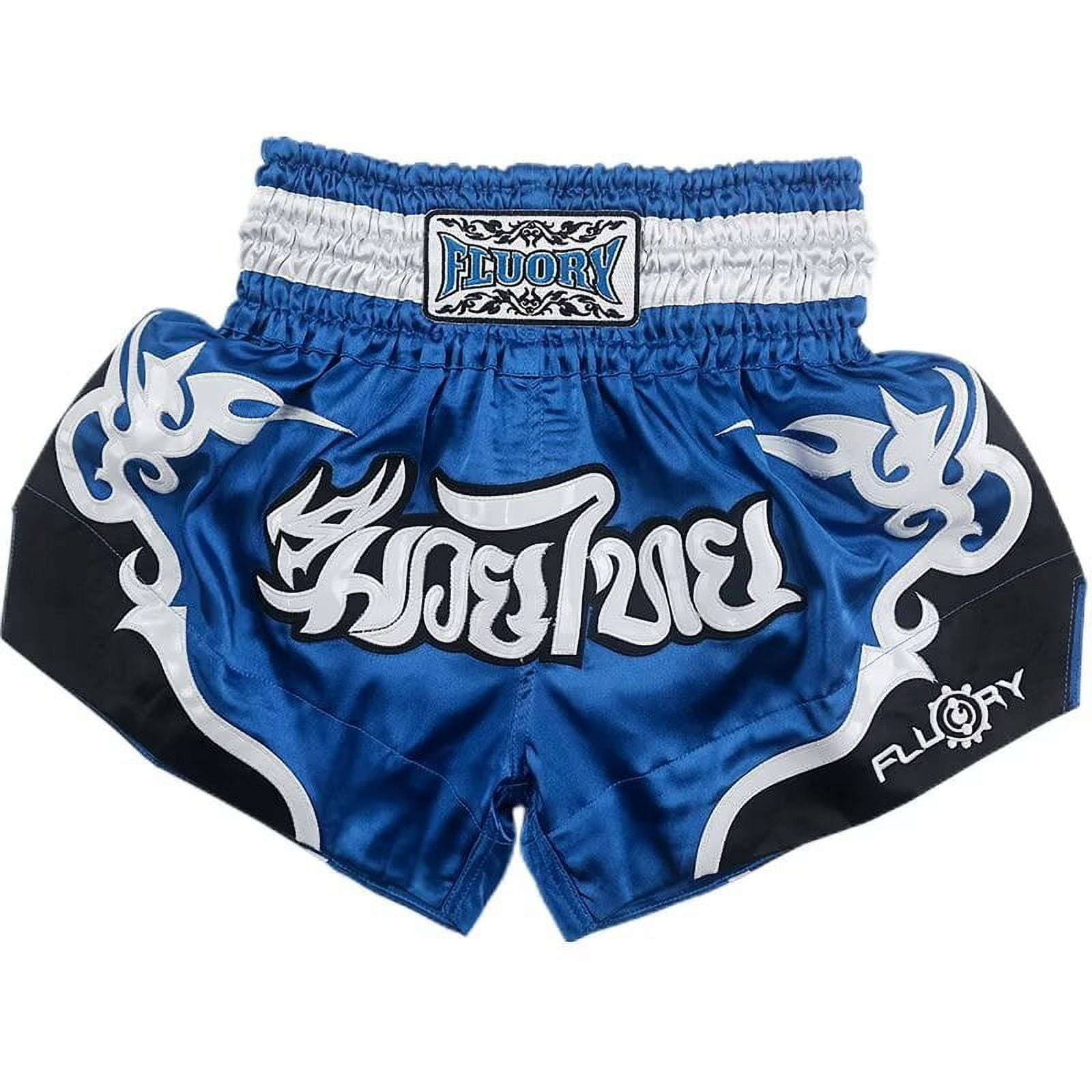 FLUORY Muay Thai Shorts Thai Boxing Shorts Martial Arts Kickboxing ...