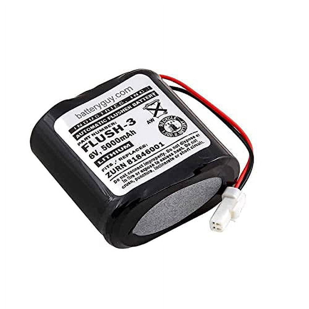 FLUSH-3 Automatic Flusher Battery 6.0V 5000mAh - Walmart.com