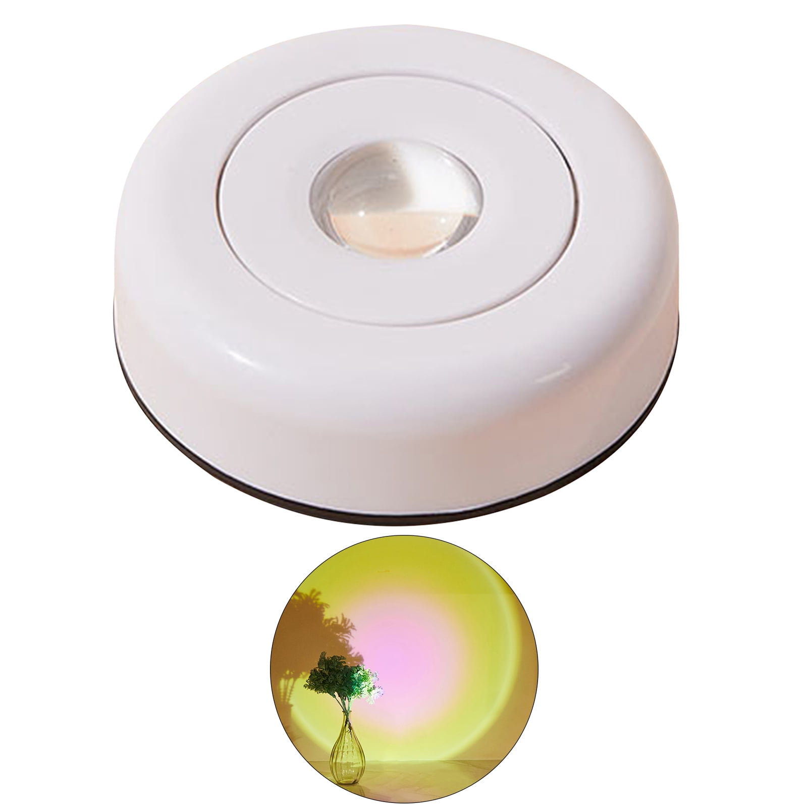 FLW LED Light Brightness Adjustable Compact ABS Dual Mode Cabinet Light ...