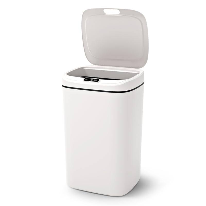 FLY HAWK Touchless Smart Trash Can with Lid, 4.2 Gallon Automatic Smart ...